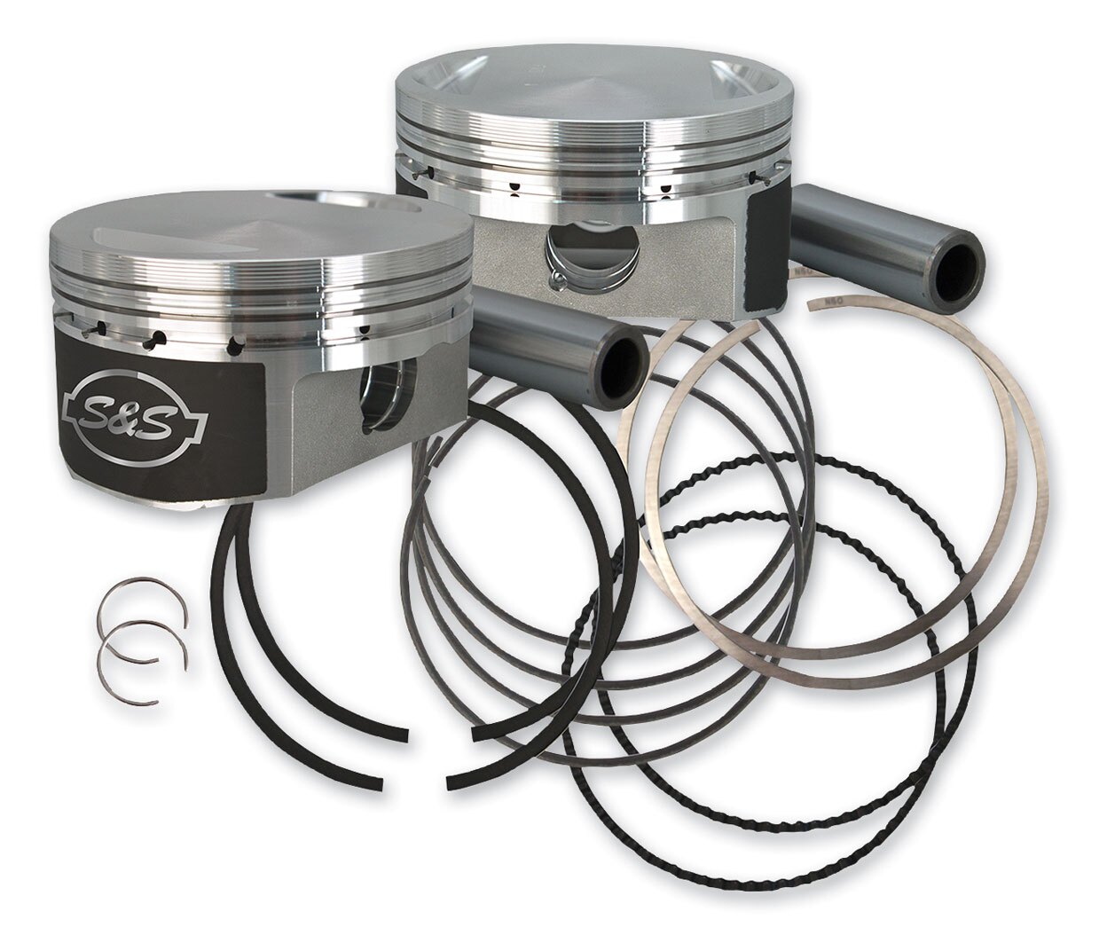 S&S Cycle Forged 1250cc Pistons For Harley Sportster 1986-2022 - Cycle Gear