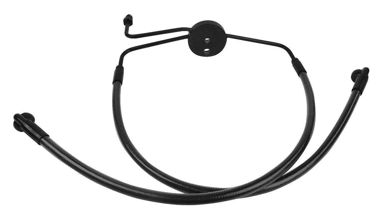 Magnum Designer Black Pearl Dual Disc Lower Brake Line Kit For Harley ...