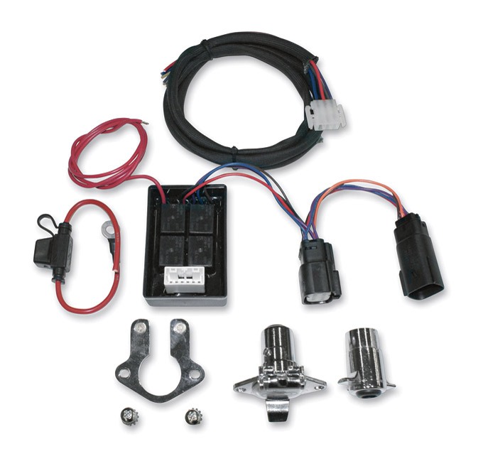 Khrome Werks Plug-and-Play Trailer Wiring Connector Kit For Harley FLHX ...
