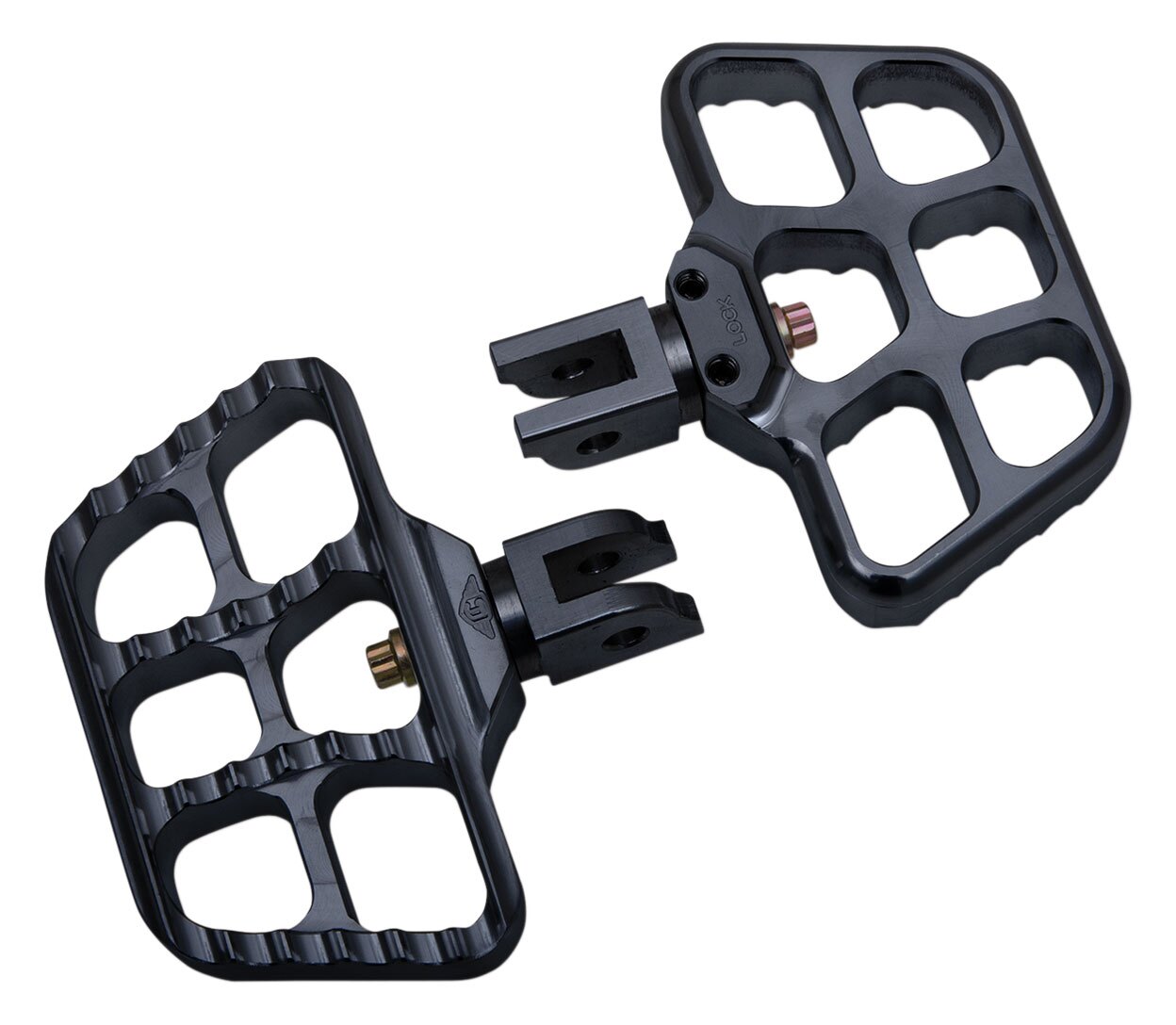 Joker Machine Serrated Mini Rider Floorboards For Harley Softail 2018 ...