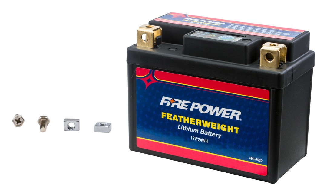 Fire Power Featherweight Lithium Battery LFP03-FP-IL - Cycle Gear