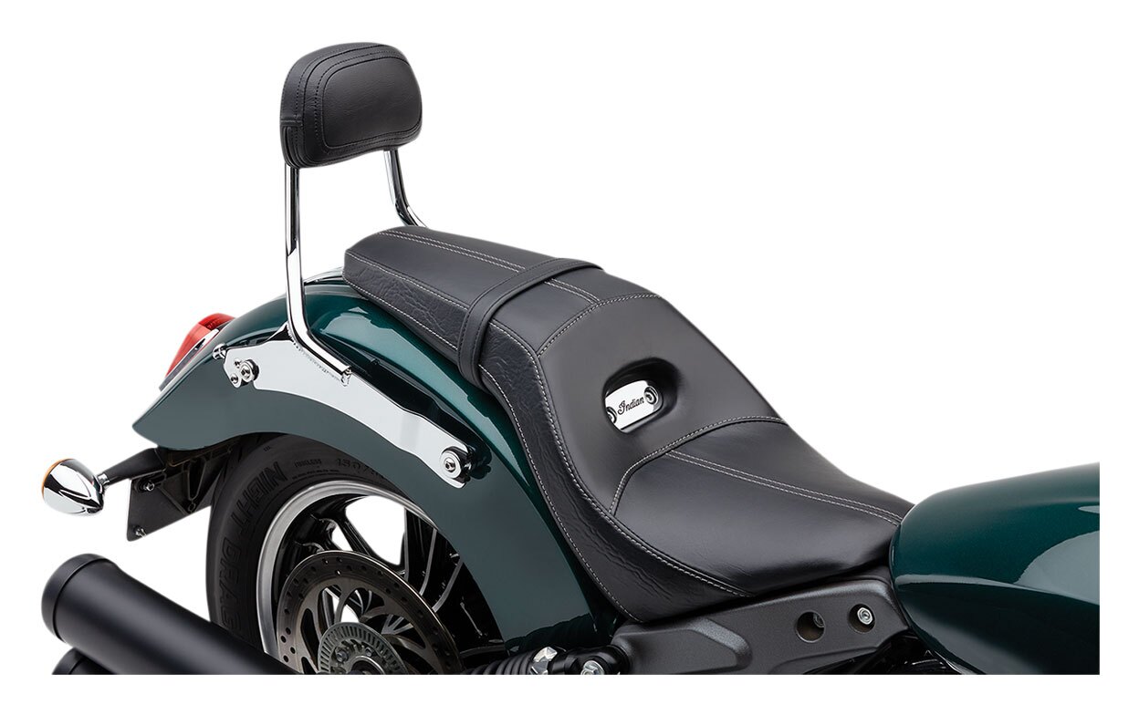 Cobra Mini Detachable Backrest Indian Scout 2015-2024 - Cycle Gear