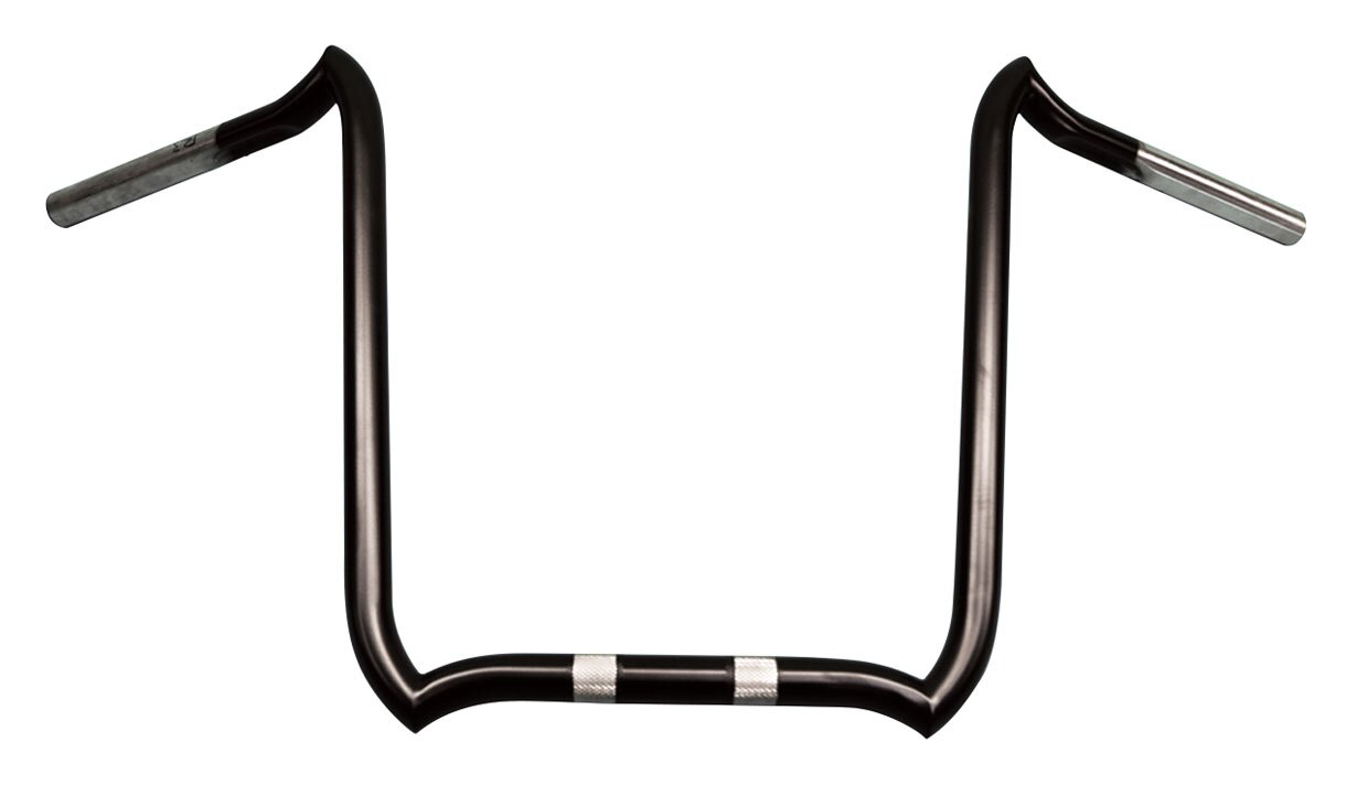 KST Kustoms 1 1/4" Mayhem Handlebars For Harley With 1" Clamp - Cycle Gear