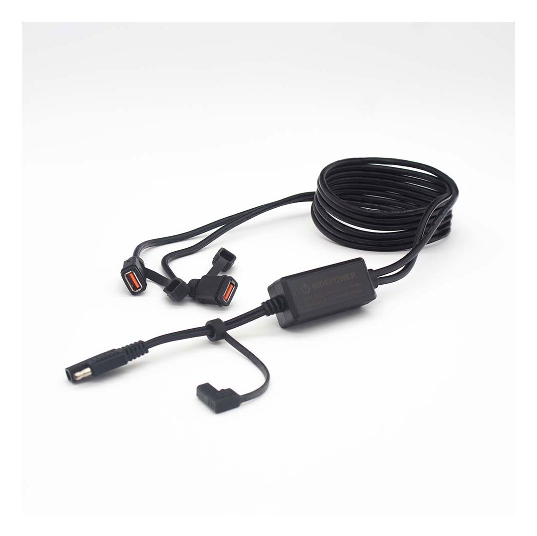 Ridepower Sae To Dual Usb Split Cable Cycle Gear 4937