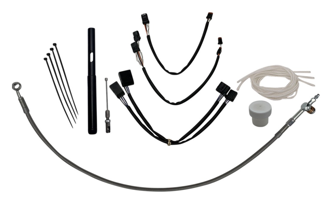 Fat Baggers Inc. EZ Install Handlebar Kit For Harley Road King Special ...