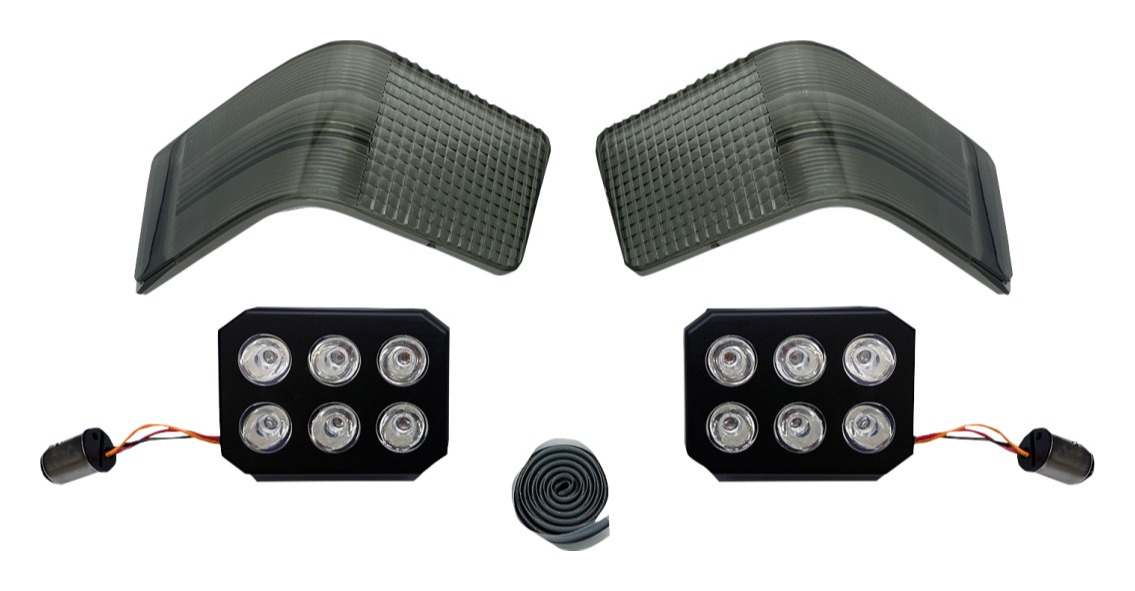 Custom Dynamics LED TourPak Lights For Harley Touring 1989-2013 - Cycle ...
