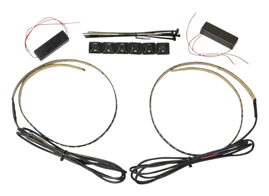 Custom Dynamics Dual Intensity Side Firing LED Strips - Cycle Gear