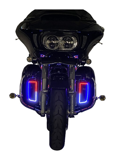 Custom Dynamics ProGLOW LED Lower Fairing Inserts For Harley Touring ...