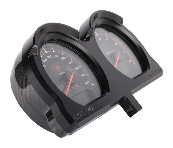 Thrashin Supply Gauge Relocation Kit For Harley Road Glide 2015-2025 ...