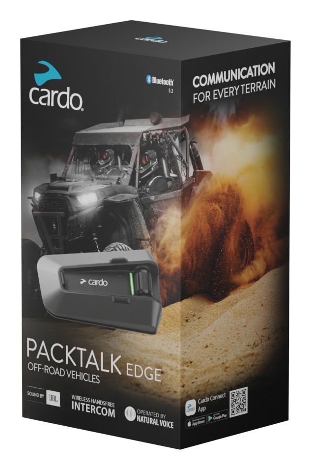 Cardo PackTalk Edge ORV Edition Headset - Cycle Gear