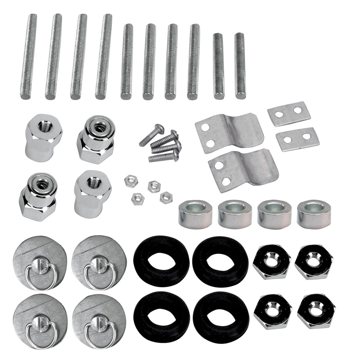 Saddlemen S4 Quick Disconnect Docking Post and Fastener Kit Honda ...