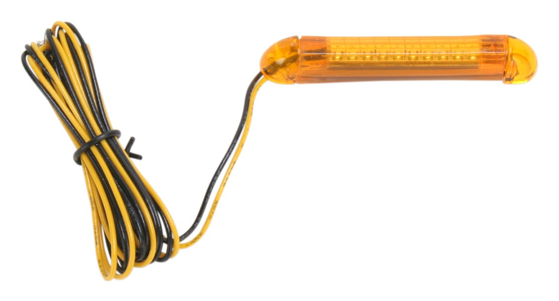 Custom Dynamics TruFLEX 10 Amber LEDs/Amber Tube - Cycle Gear