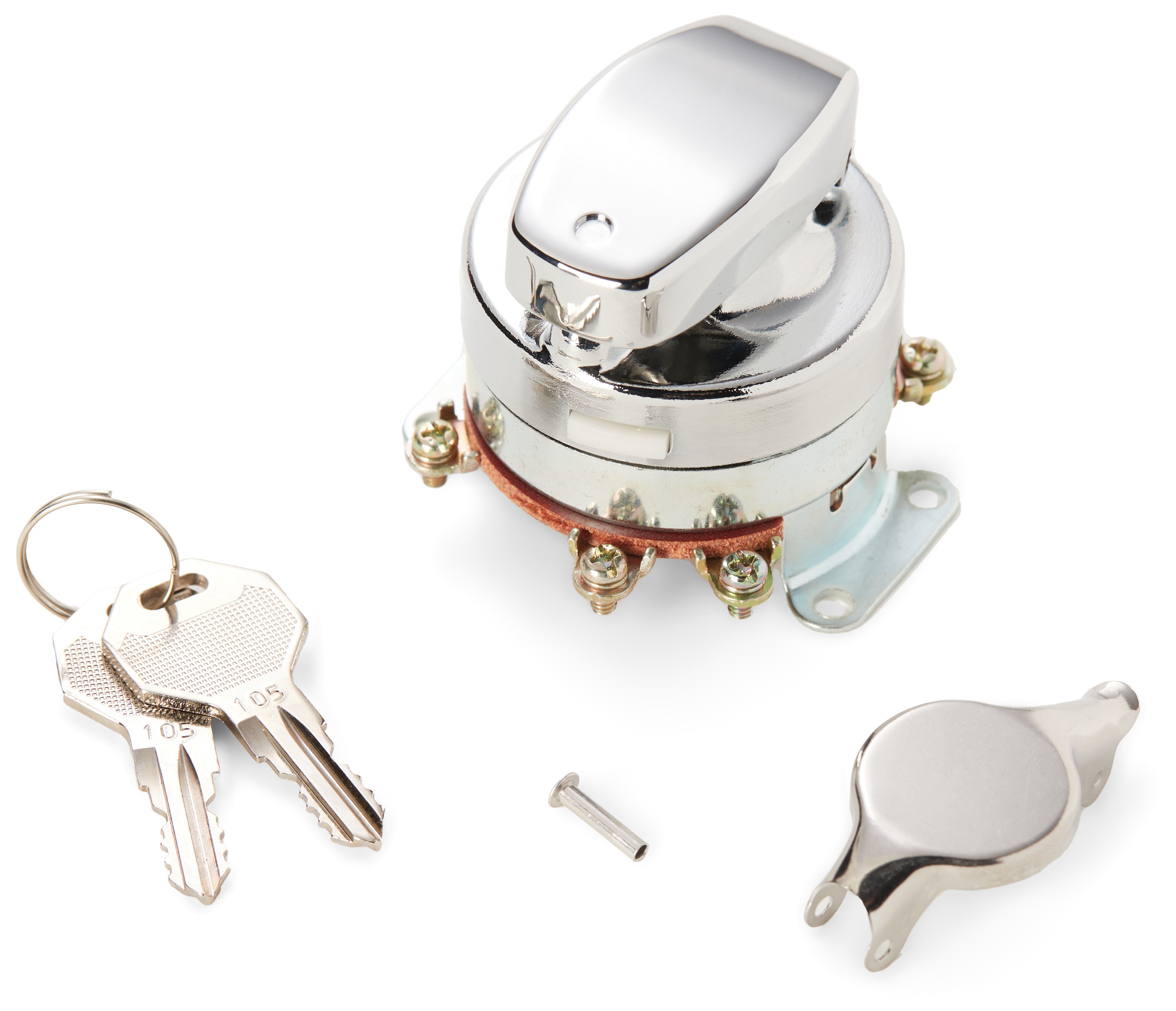 Milwaukee Twins Heavy Duty Ignition Switch For Harley Big Twin 1973 ...