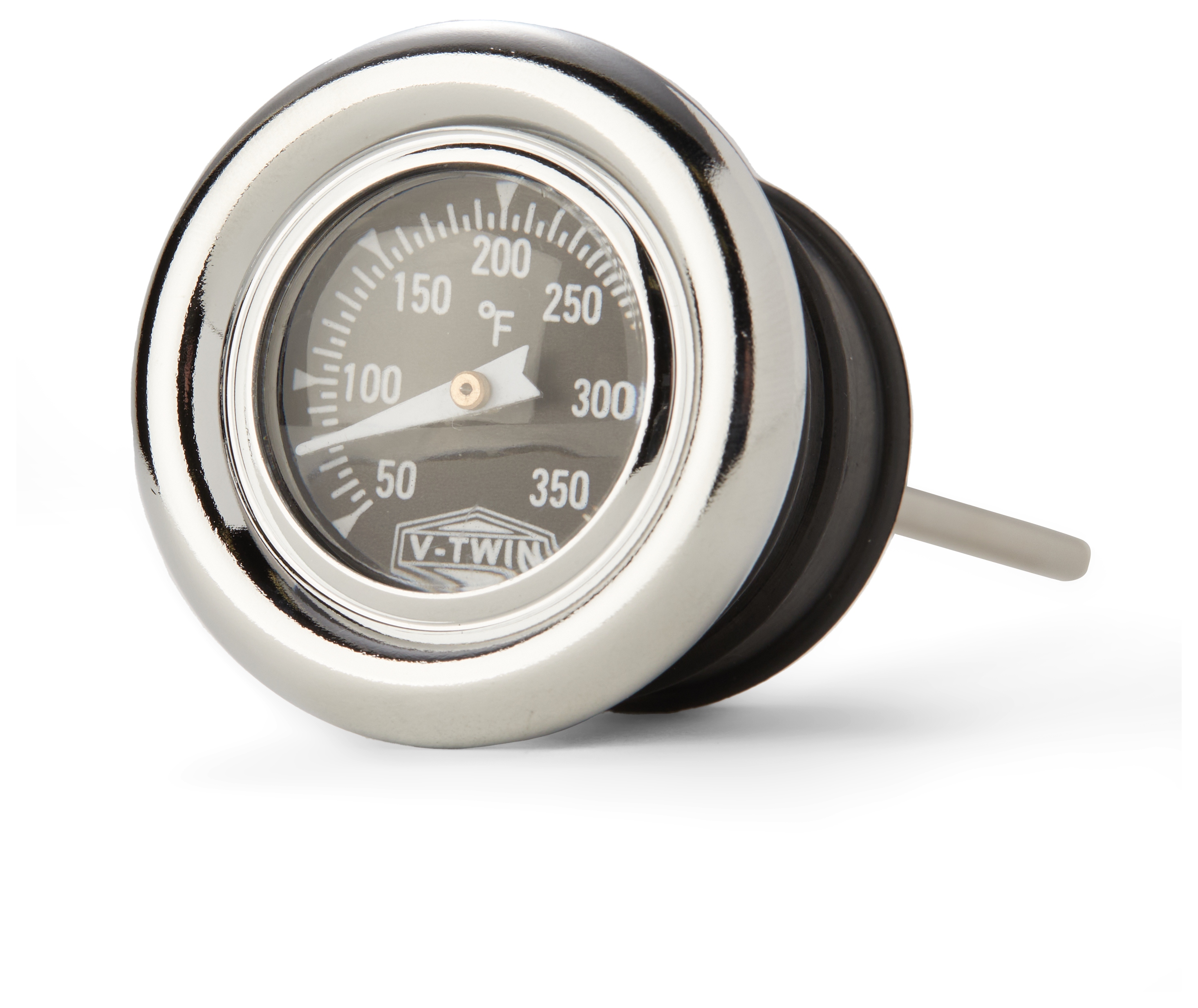 Milwaukee Twins Oil Tank Temperature Gauge For Harley Softail ...