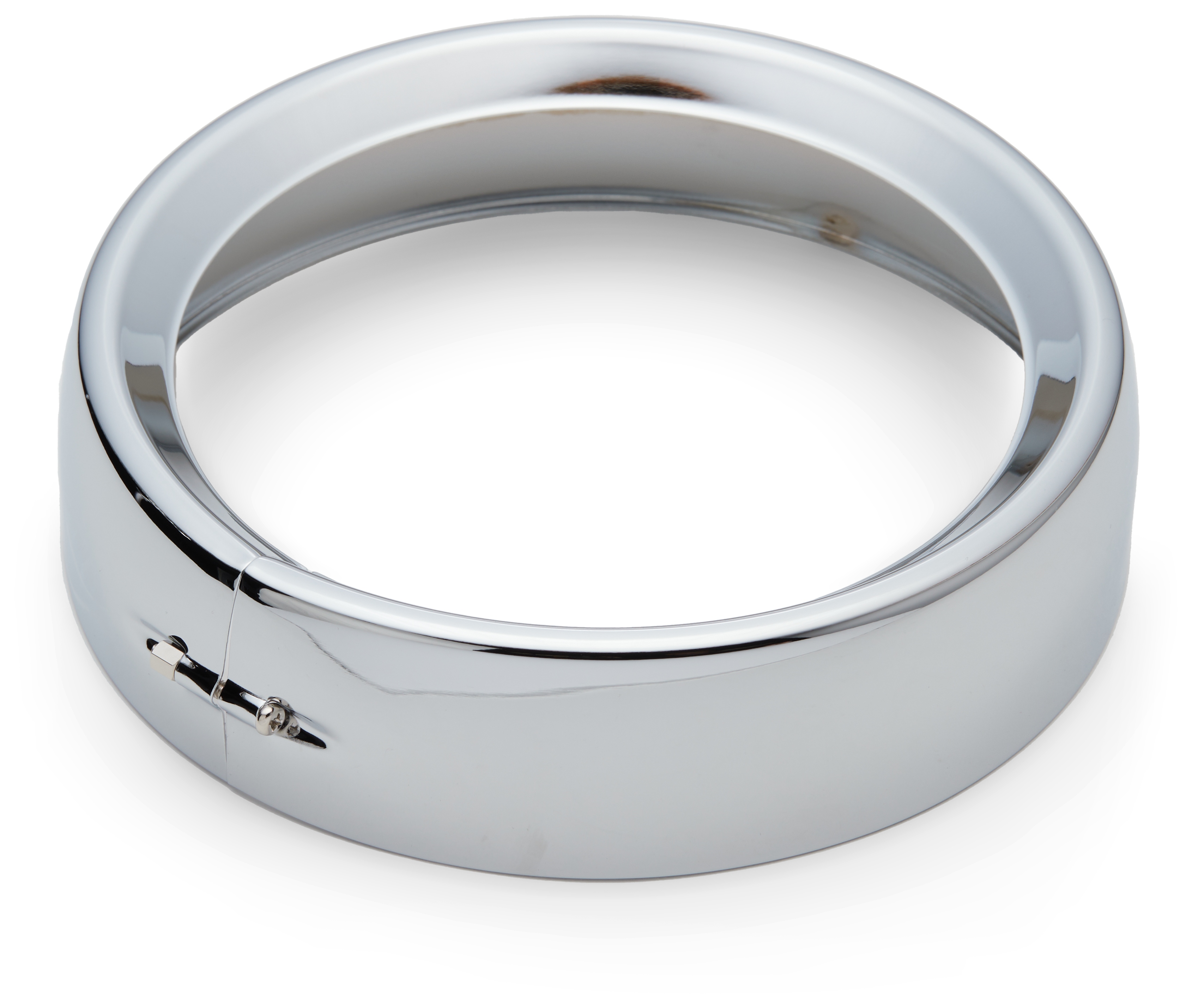 Milwaukee Twins Frenched 7" Headlight Trim Ring - Cycle Gear