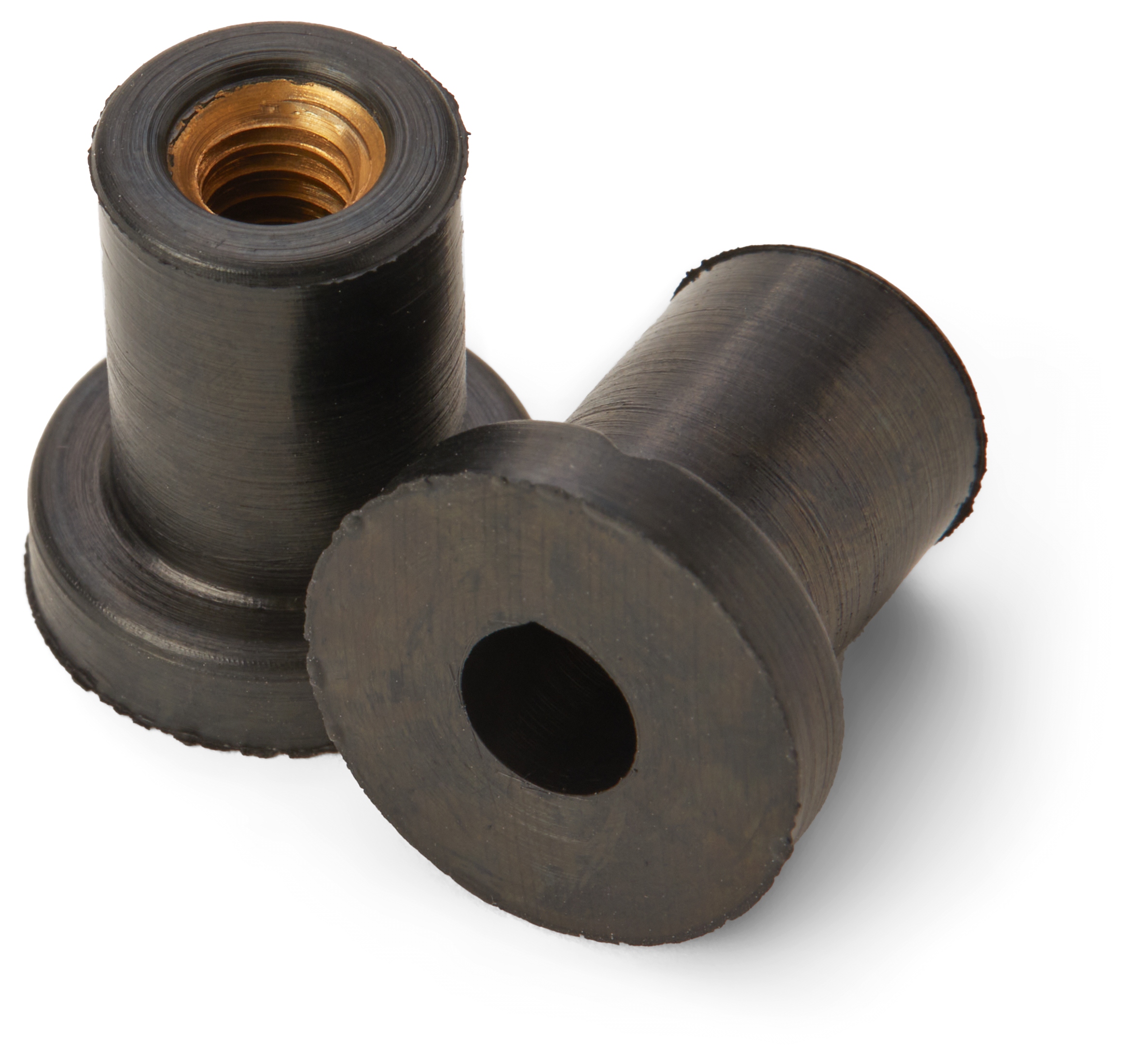 Milwaukee Twins 1/4"-20 Well Nuts - Cycle Gear
