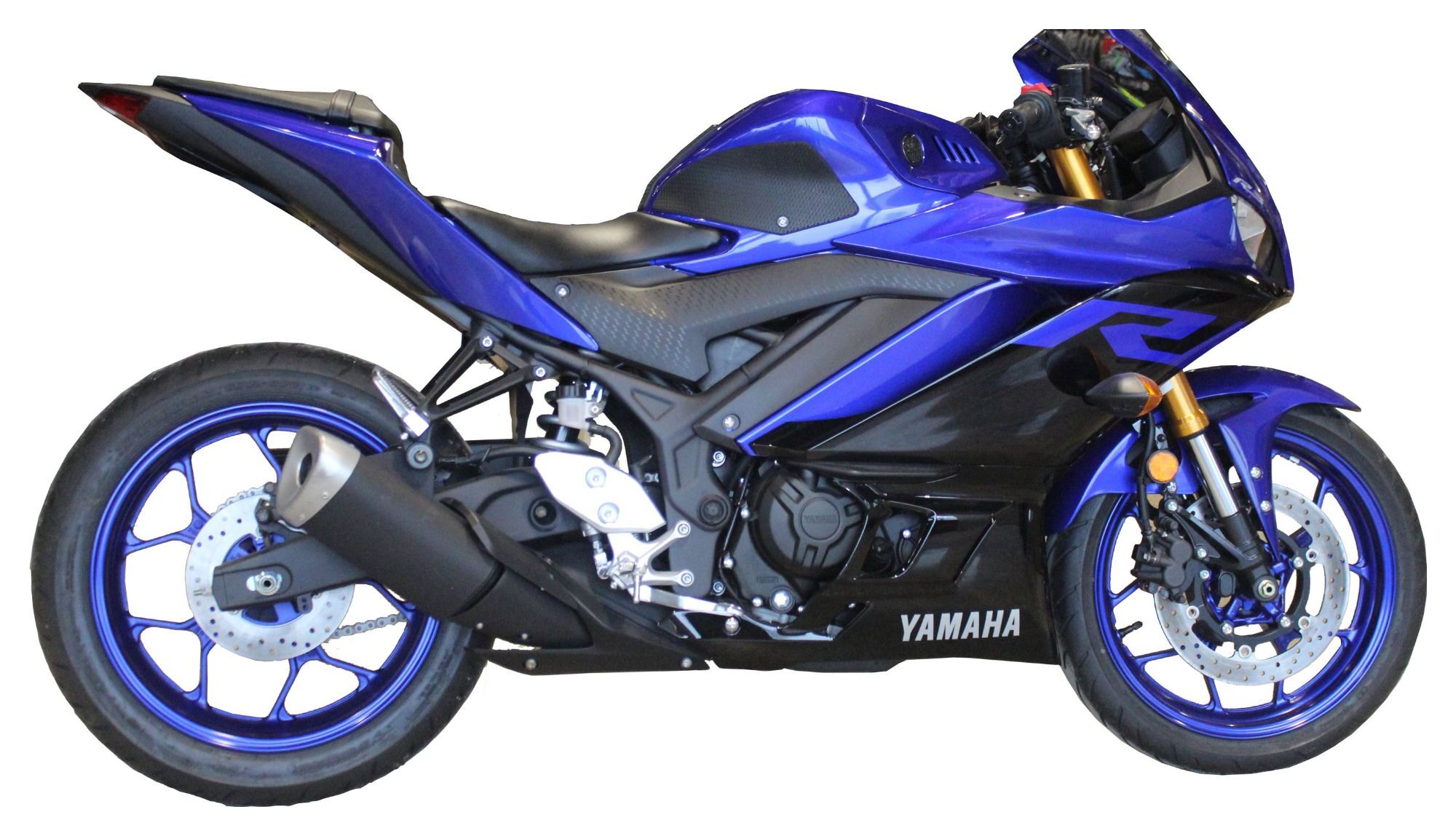 TechSpec XL2 Tank Pads Yamaha R3 2019-2024 - Cycle Gear