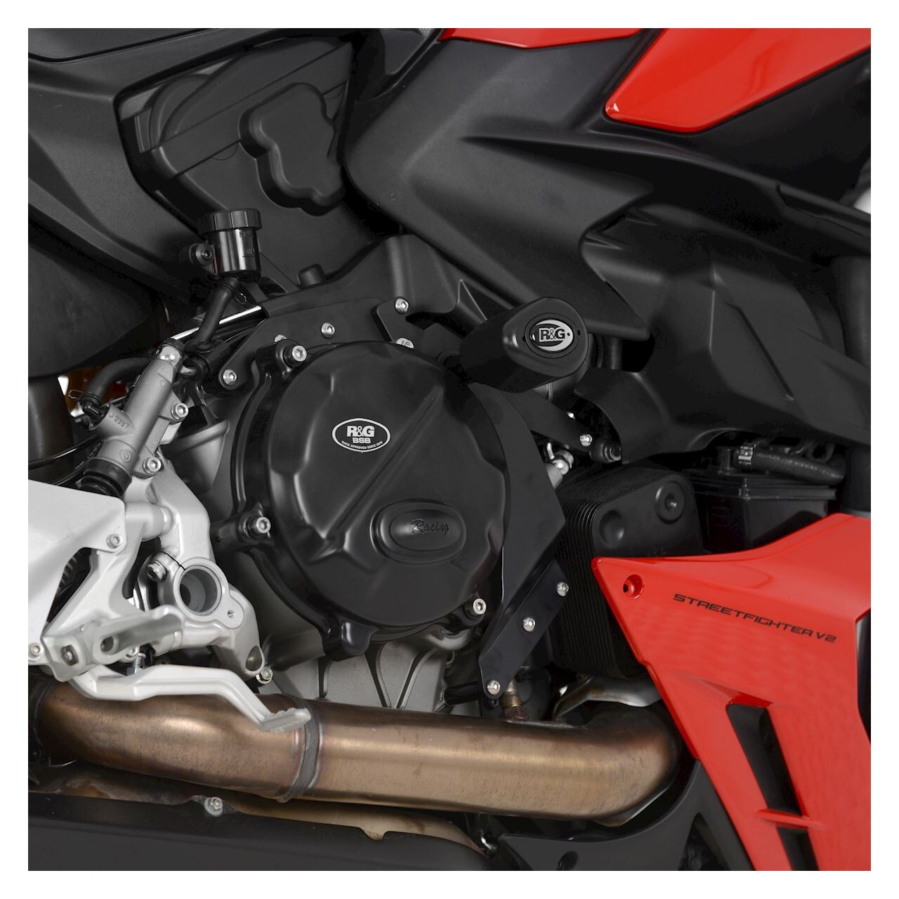 R&G Racing Engine Cover Set Ducati Streetfighter V2 2022-2024 - Cycle Gear