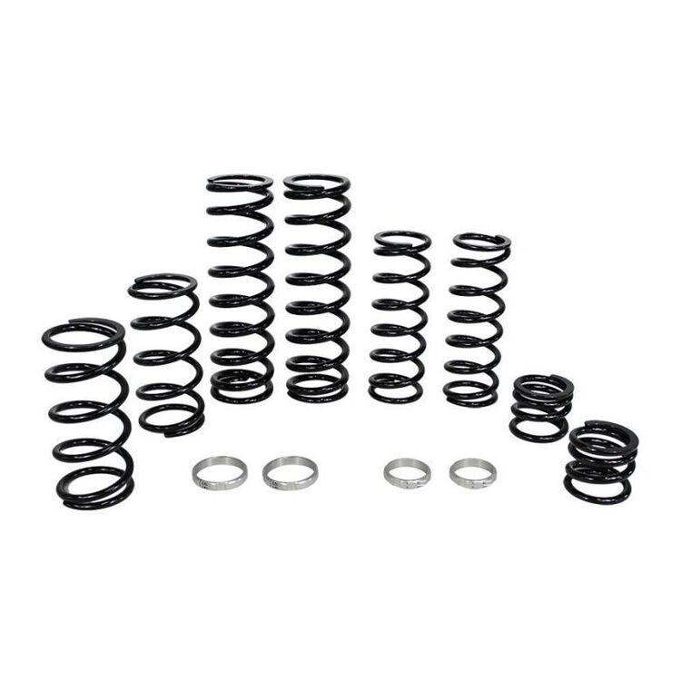 ZBroz Racing Stage 1 Dual Rate Springs Polaris RZR Turbo Fox Live Valve ...