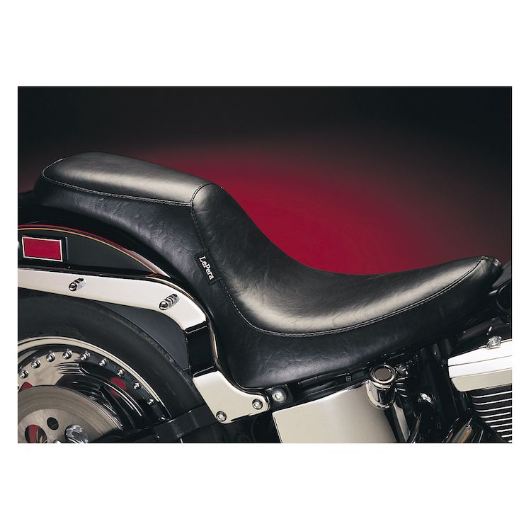 Le Pera Silhouette 2-Up Seat For Harley Softail w/ 150mm 2000-2017 ...