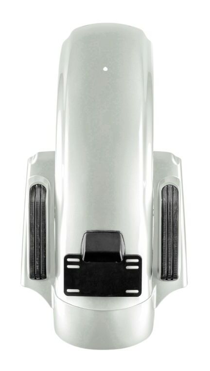 Harley Filler Panels With Lights Retro Turbine 3 1/4" Screw In Turn