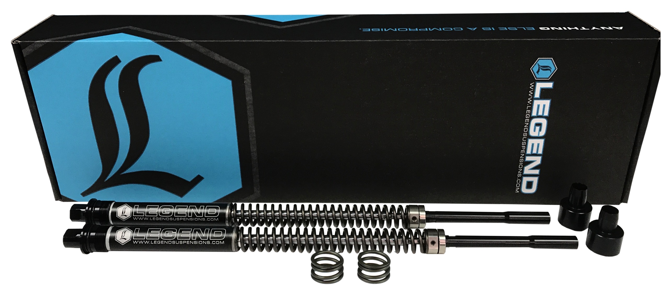 Legend Suspension AXEO 21 Fork Springs For Harley Touring 1997-2013 ...