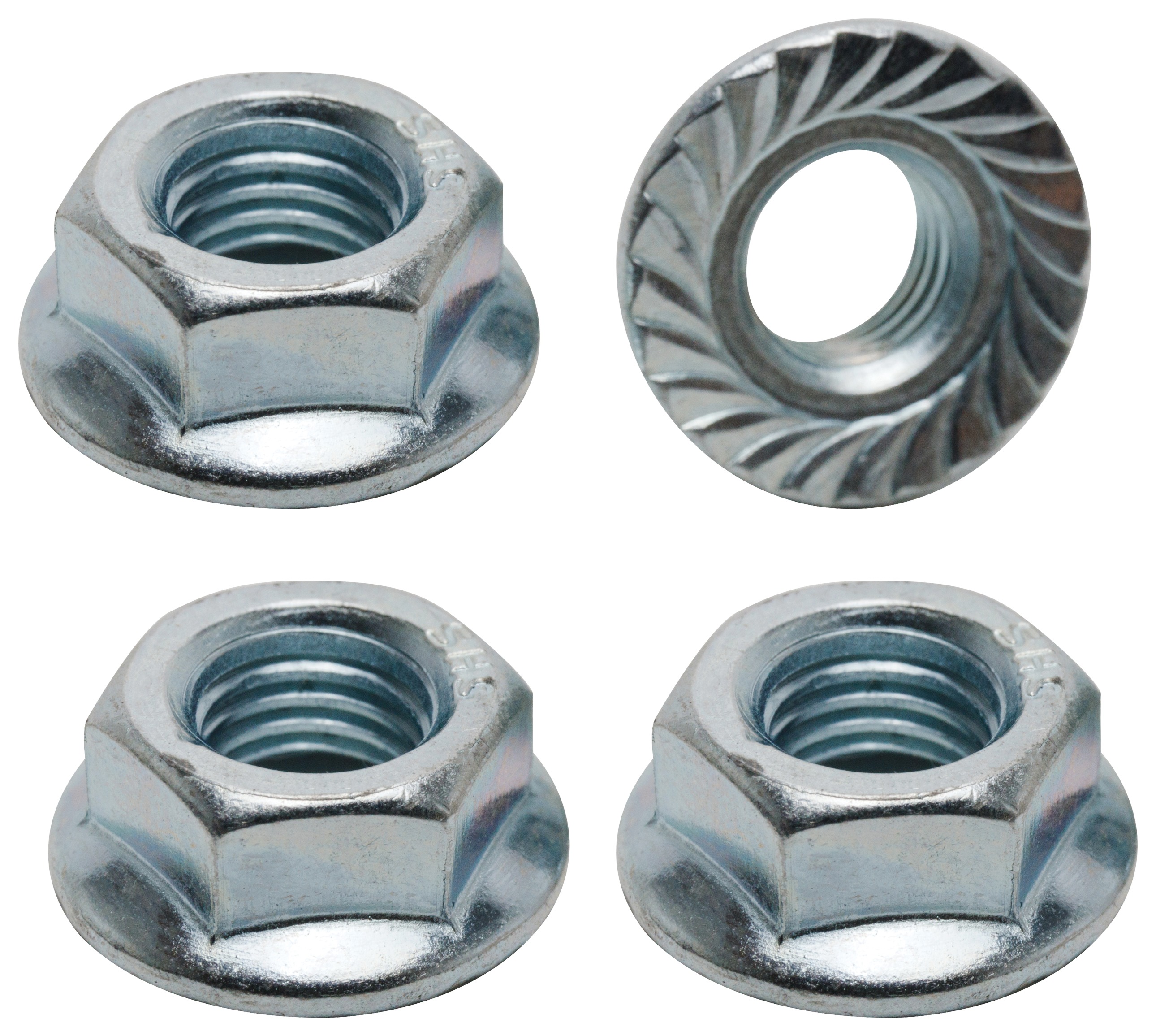 Firebrand Flanged Exhaust Nuts For Harley - Cycle Gear