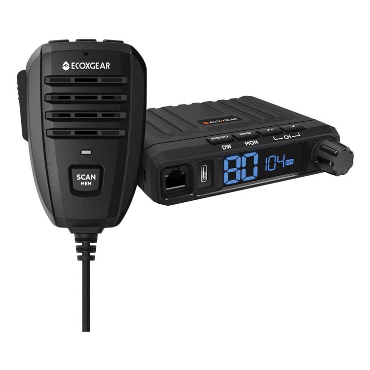ECOXGEAR EXG1000 Super Compact Fixed Mount Radio - Cycle Gear