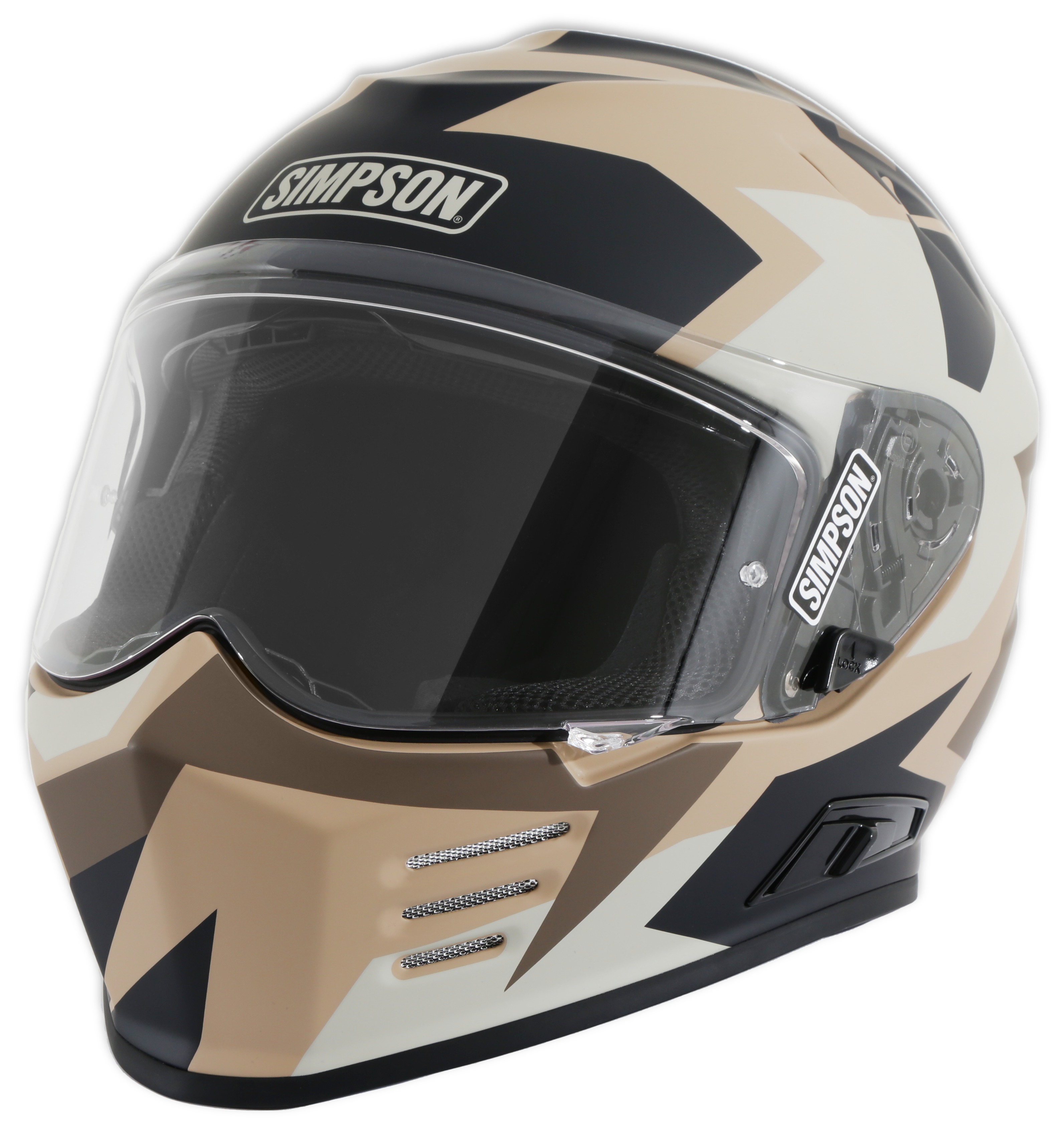 Simpson Ghost Bandit Panzer Helmet (XL) - Cycle Gear