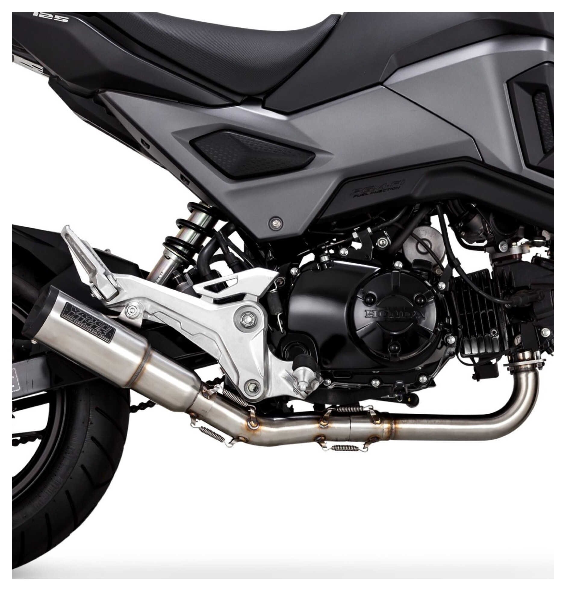 Vance & Hines Hi-Output Hooligan PCX Exhaust System Honda Grom 2017 ...