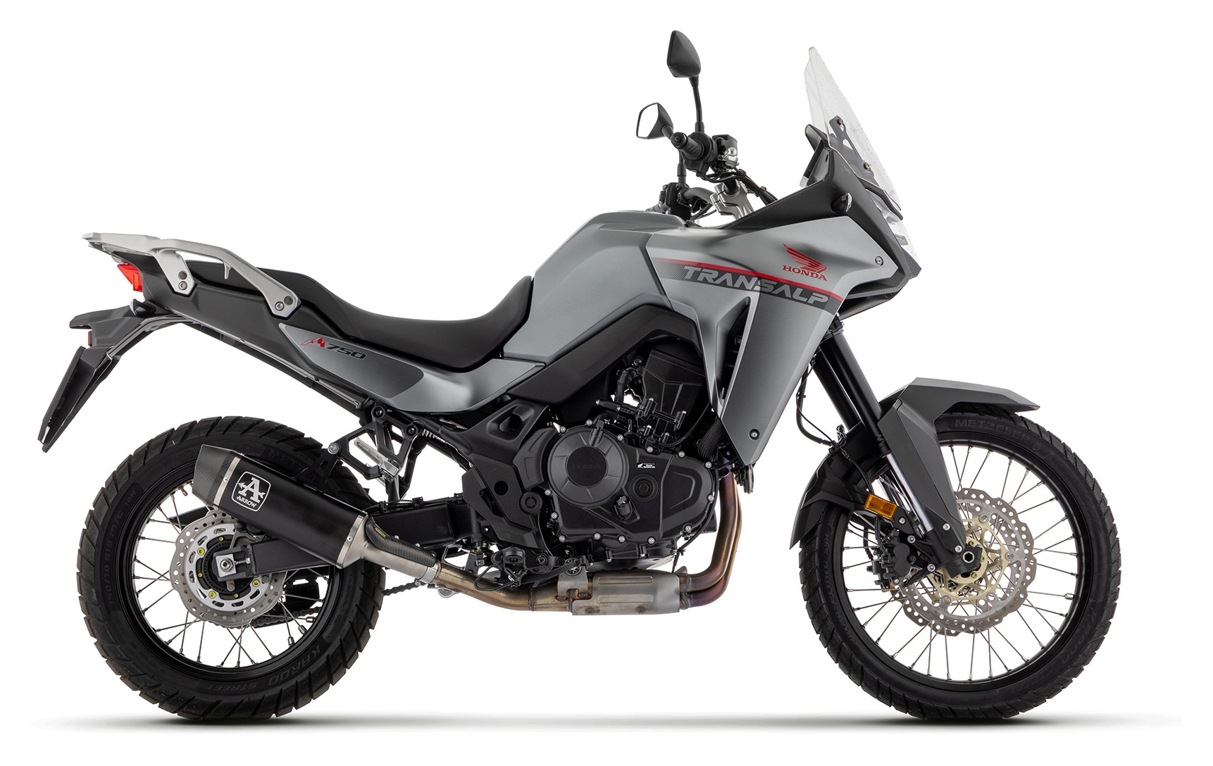 Arrow Indy Race Slip-On Exhaust Honda Transalp XL750 2024-2025 - Cycle Gear