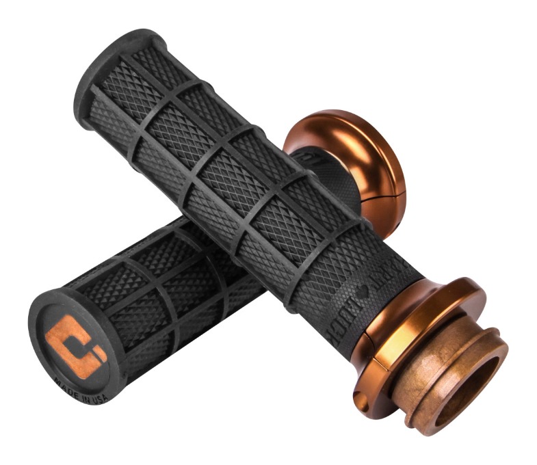 ODI Hart Luck Lock On Grips For Harley With Throttle By Wire - Cycle Gear