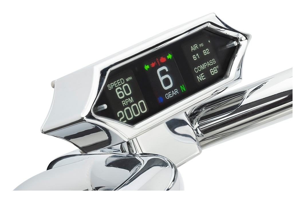 Dakota Digital MLX-9200 Series Spiked Universal Speedometer - Cycle Gear