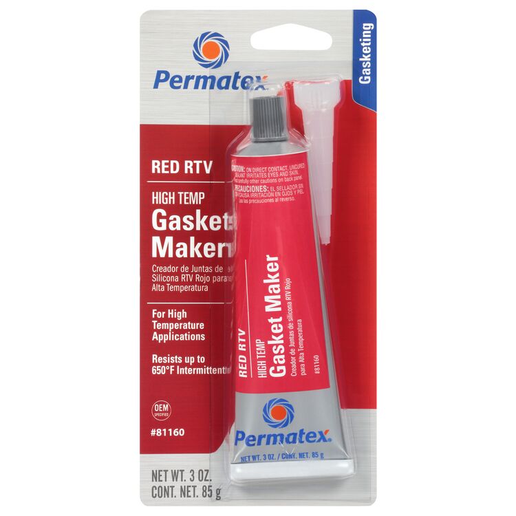 Permatex Red Ultra High Temp RTV Silicone Gasket Maker - Cycle Gear