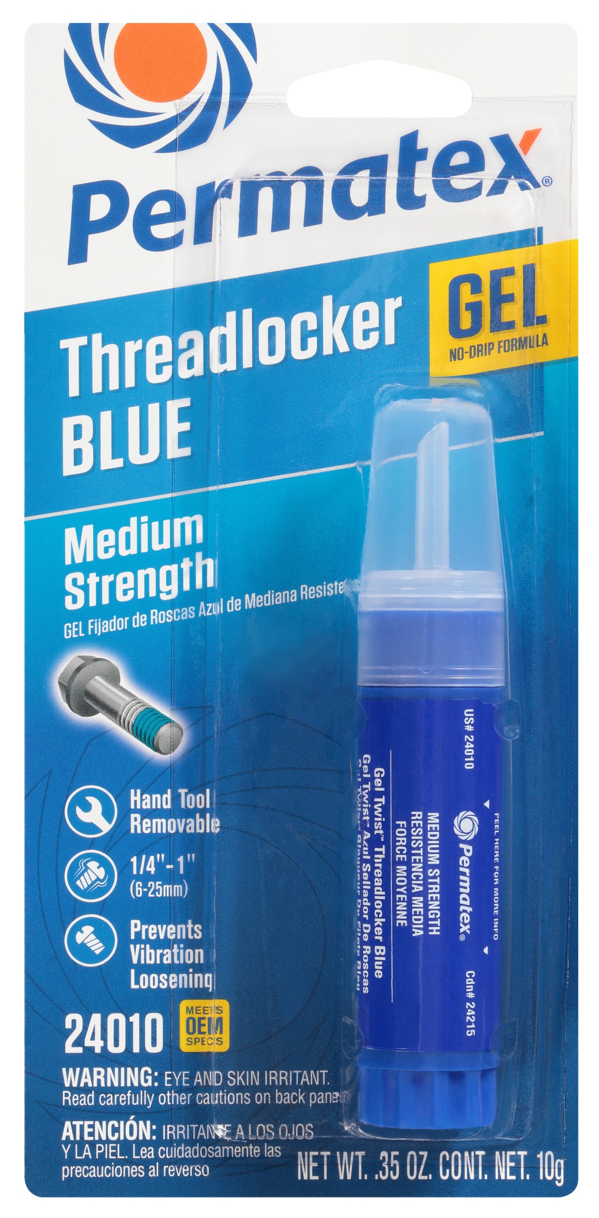 Permatex Blue Gel Threadlocker - Cycle Gear