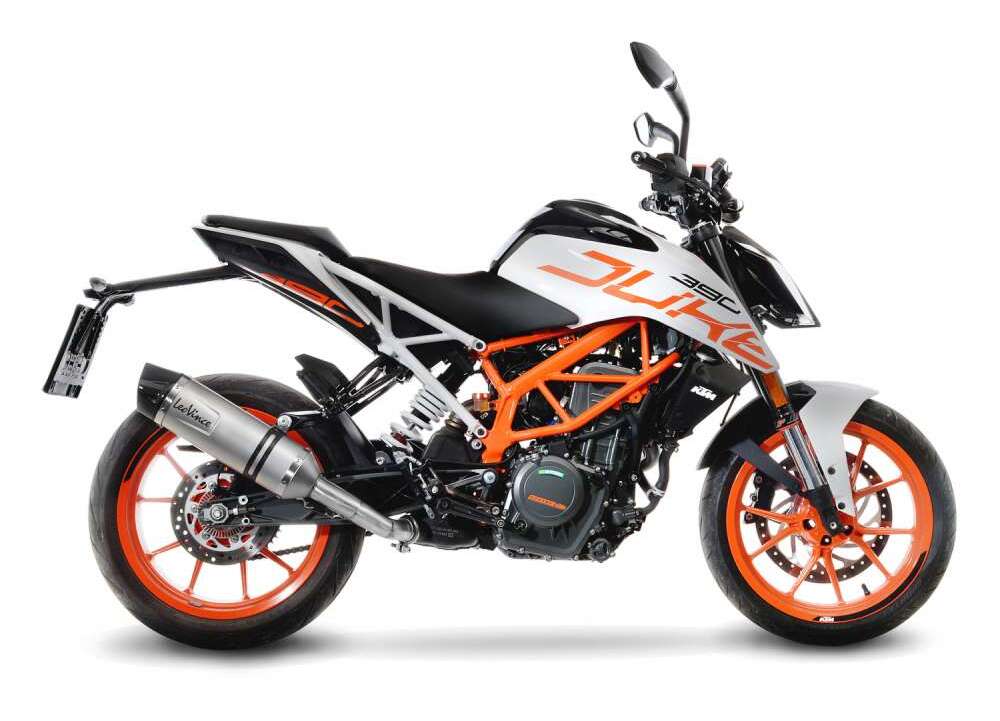 LeoVince LV One EVO Slip-On Exhaust KTM 390 Duke / RC390 2017-2020 ...