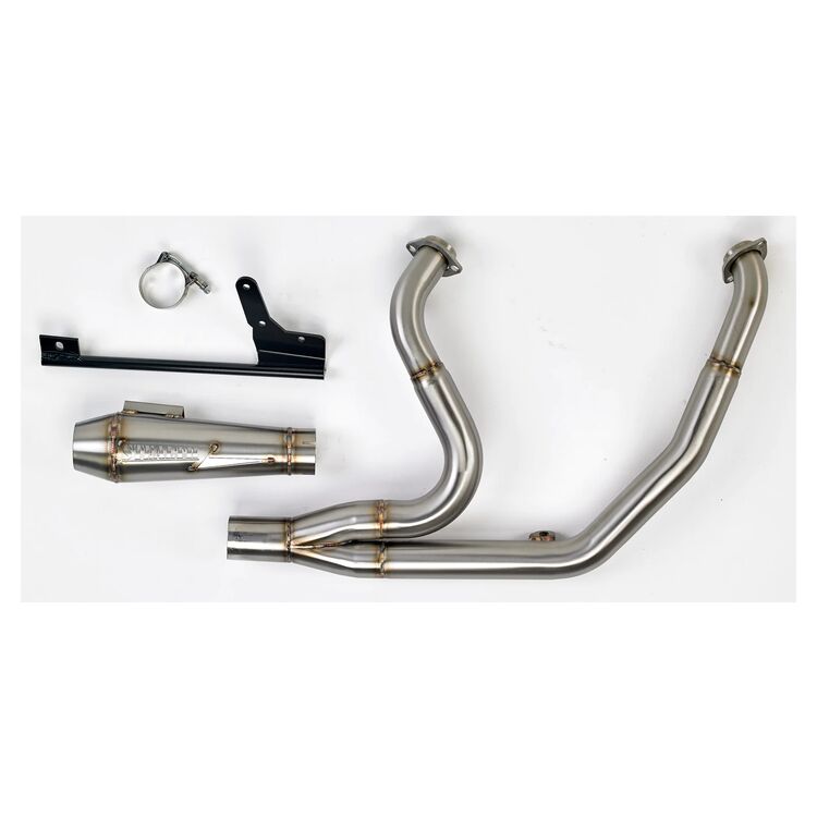 Stealth Pipes Inc 2 into 1 High Performance Exhaust For Harley Dyna ...