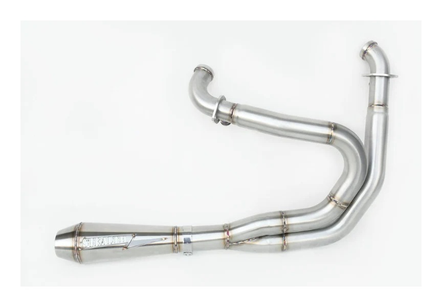 Stealth Pipes Inc 2 into 1 High Performance Exhaust For Harley FXR 1985 ...