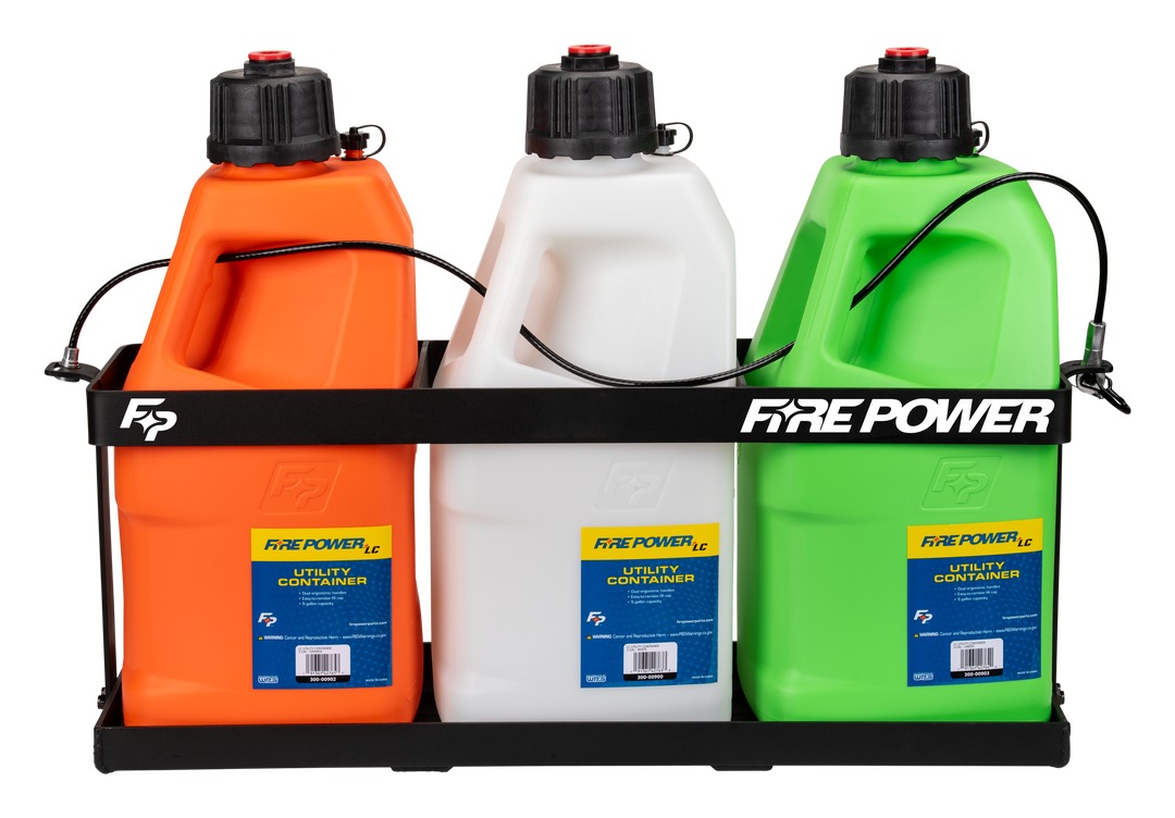 Fire Power LC 5 Gallon Utility Jug Rack - Cycle Gear