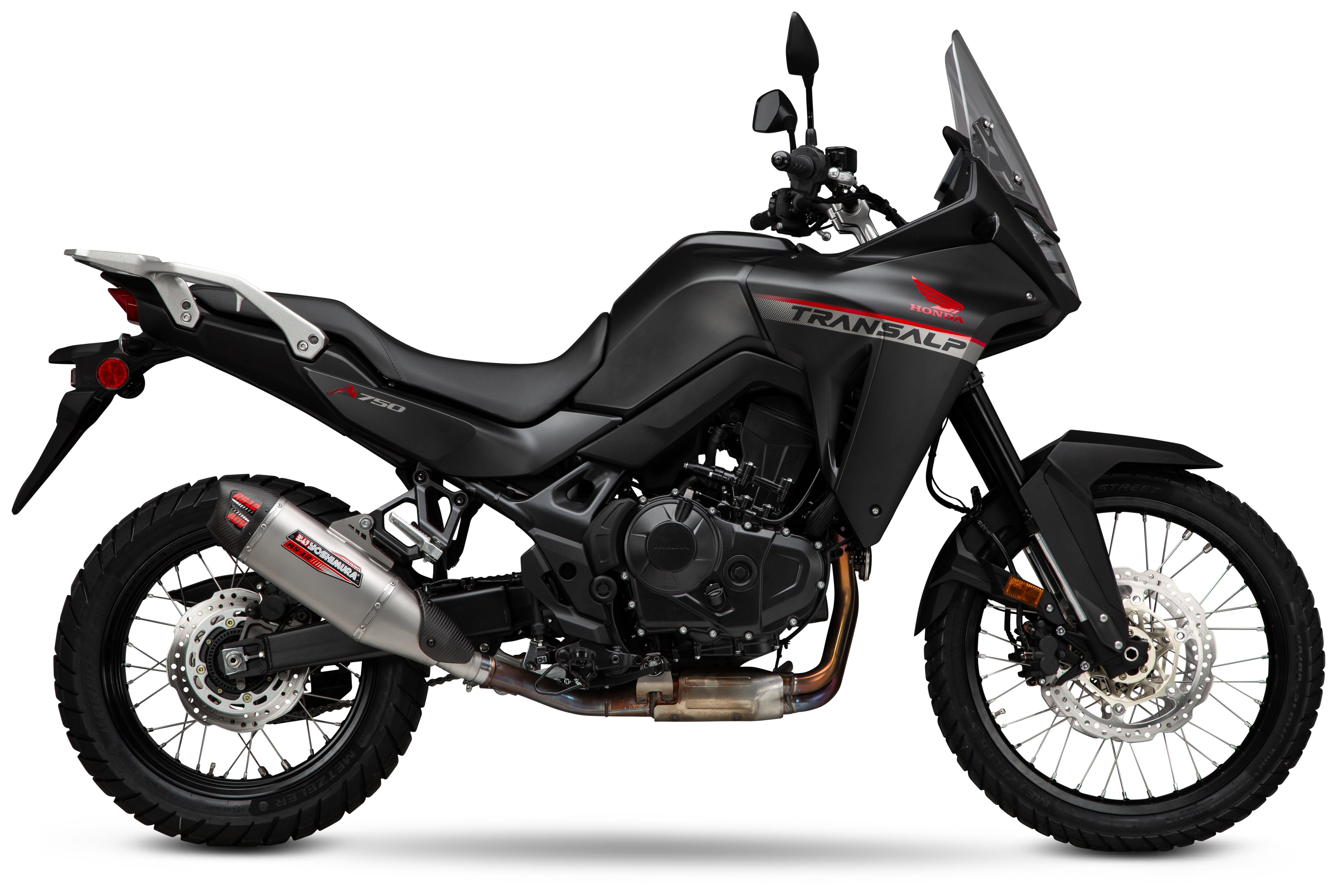 Yoshimura RS-12 ADV Series Slip-On Exhaust Honda Transalp 2024-2025 ...