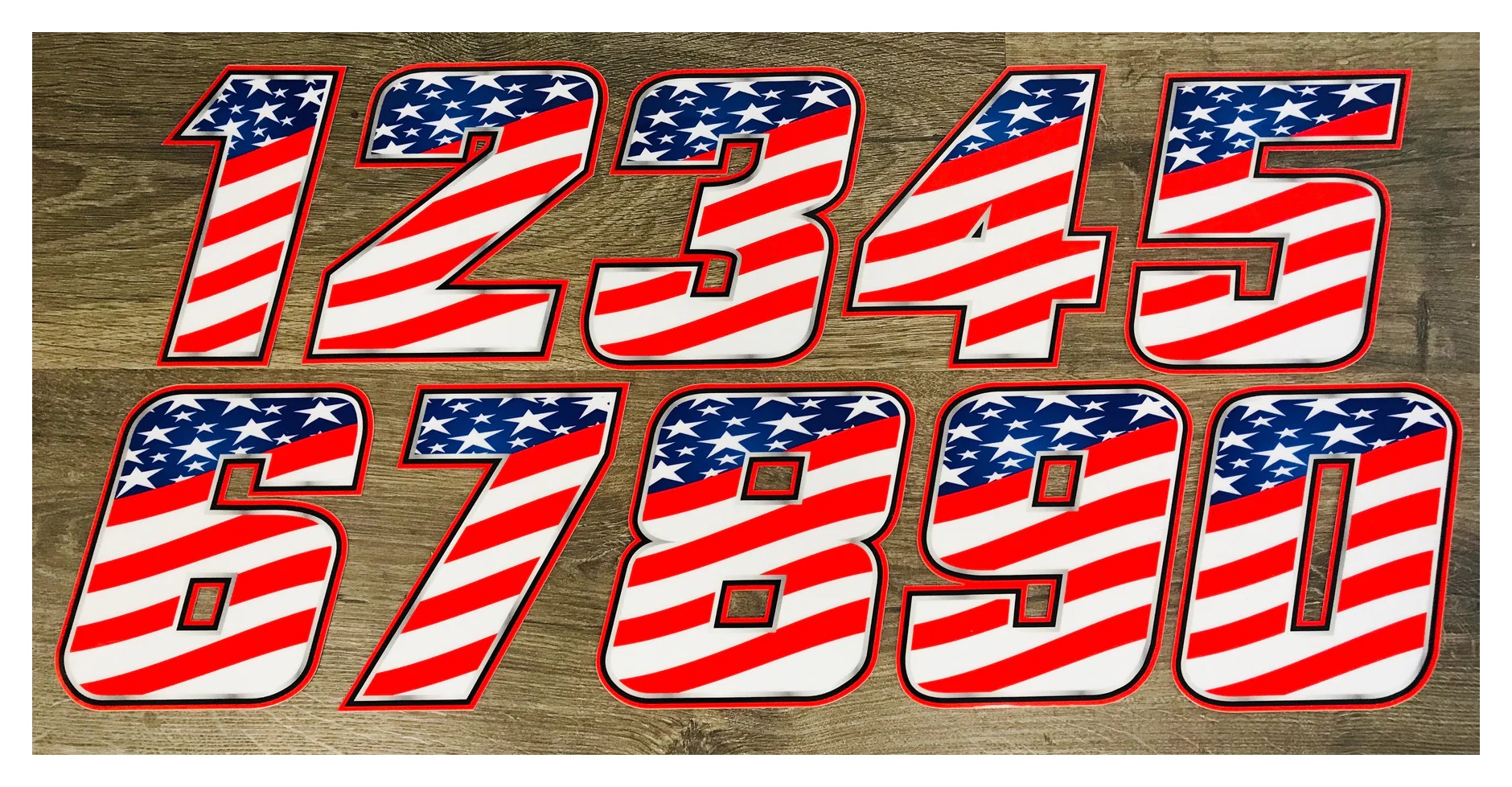 Throttle Syndicate Patriot Mini Numbers - Cycle Gear