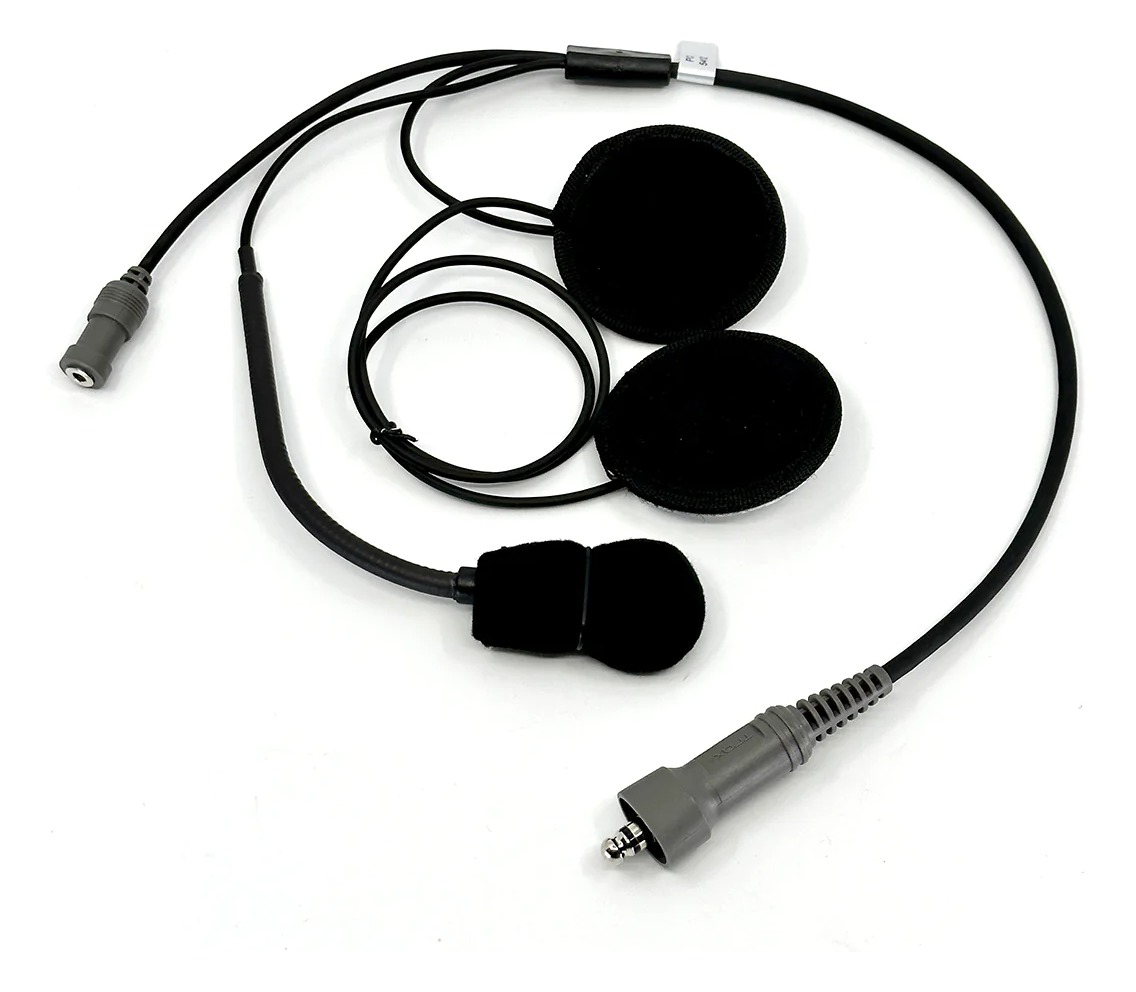PCI Race Radios Trax Helmet Wiring Kit With Race Speakers and Ear Jack ...