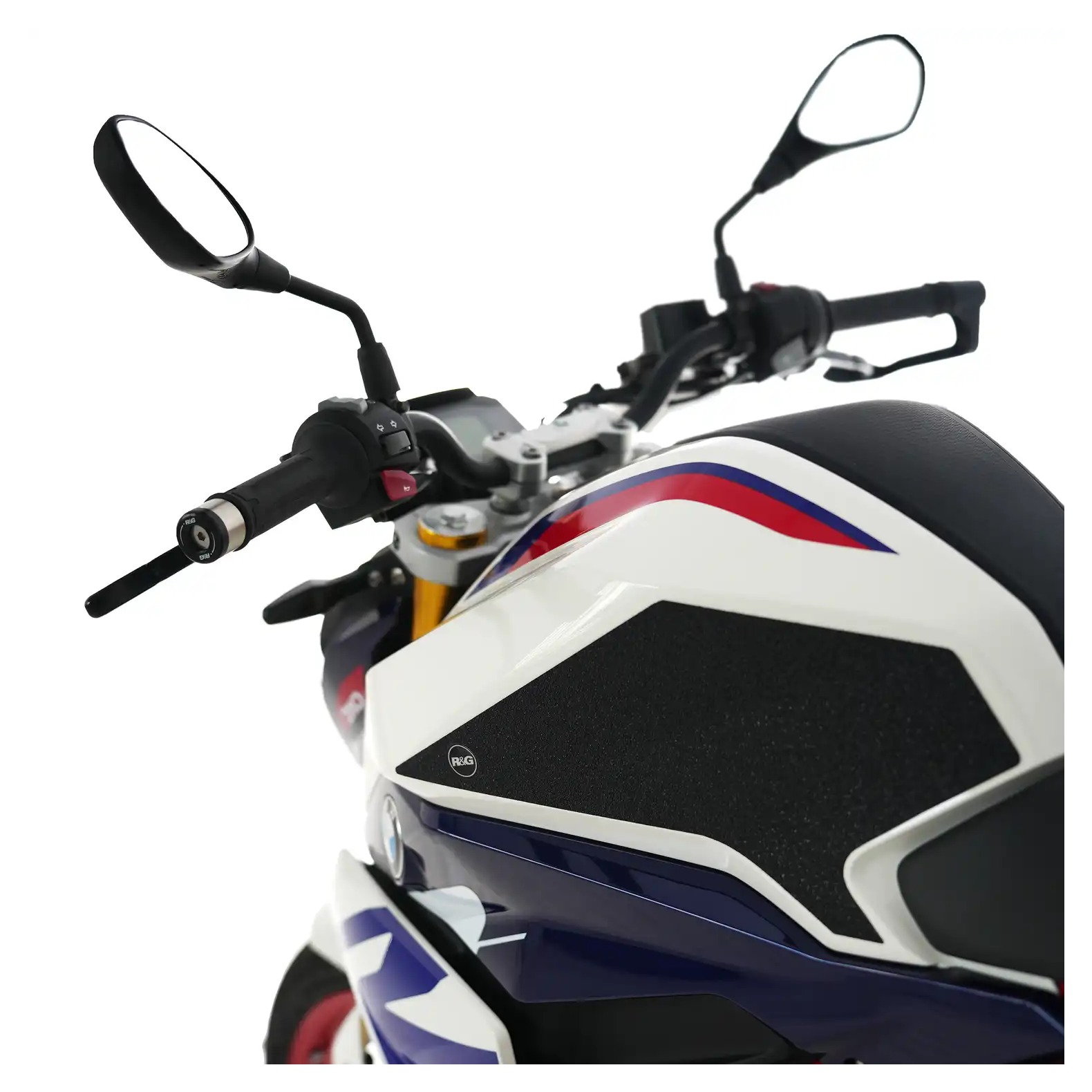 R&G Racing Tank Traction Grips BMW G310R 2021-2025 - Cycle Gear
