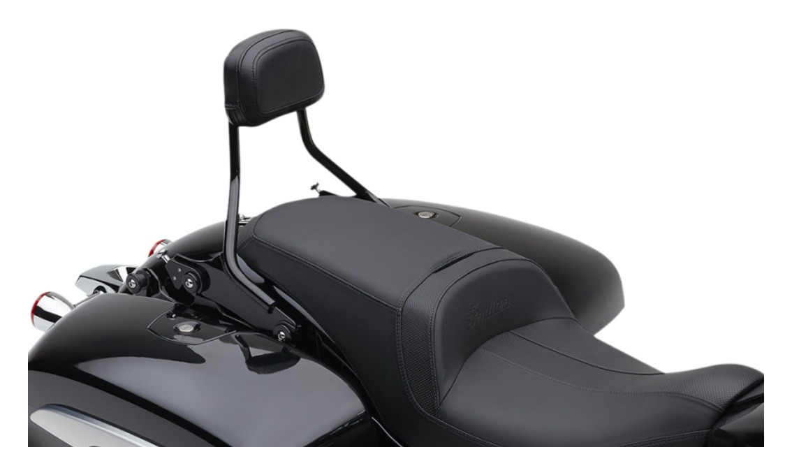 Cobra Short Detachable Backrest For Indian Chieftain 2014-2025 - Cycle Gear
