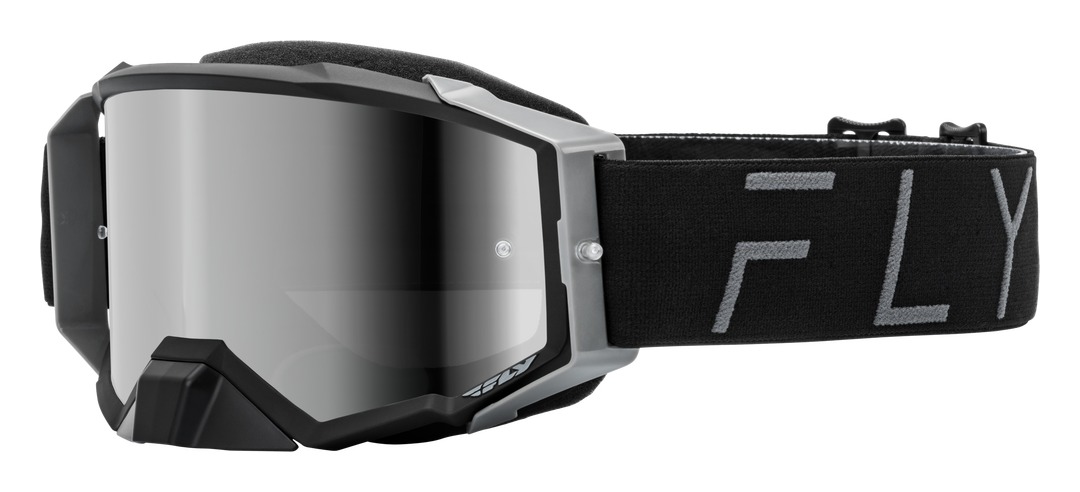 Fly Racing Zone Pro Goggles with Mirror Lens - Cycle Gear