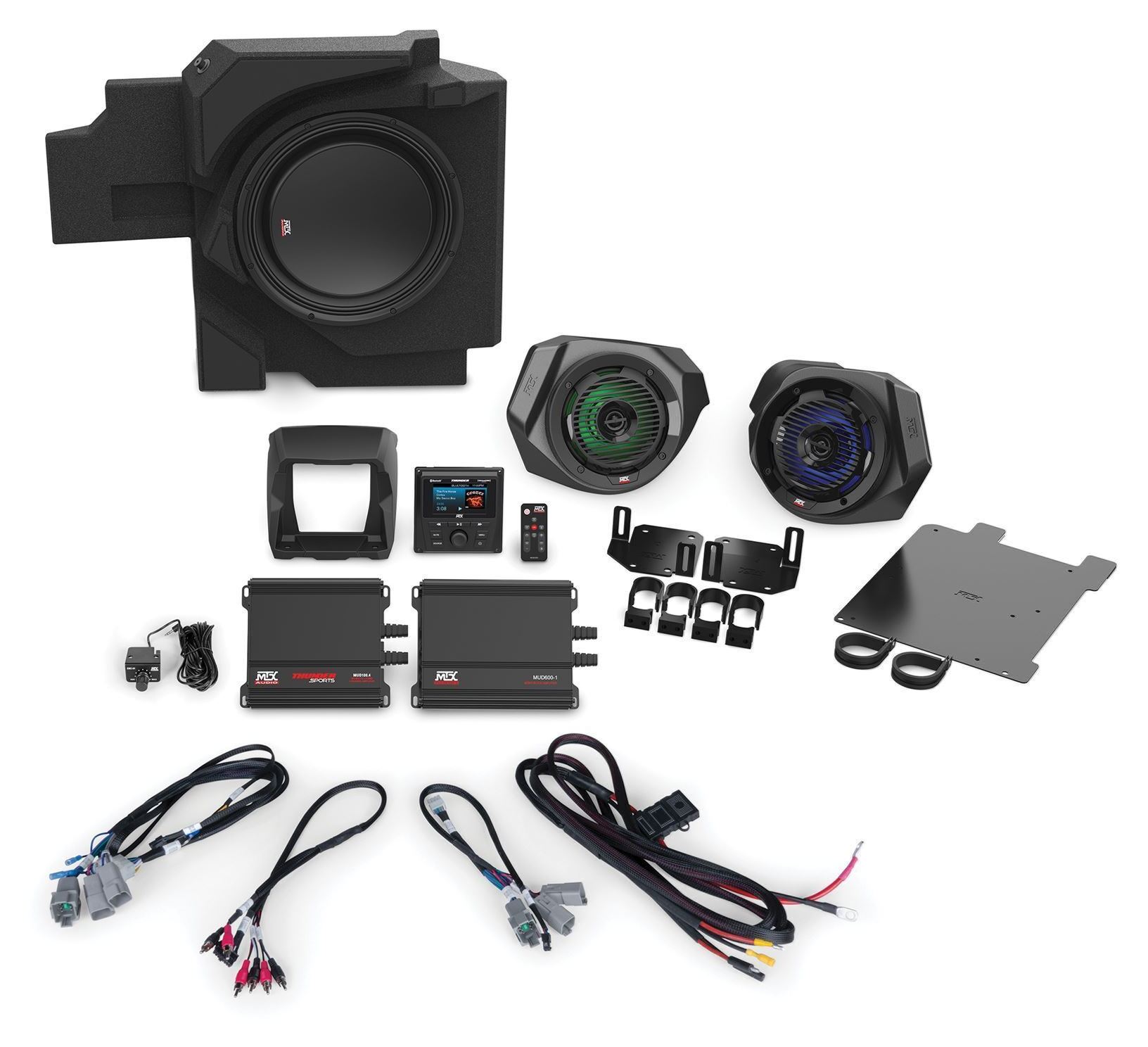MTX Audio Thunder 3 Audio System Can-Am Maverick X3 2017-2022 - Cycle Gear