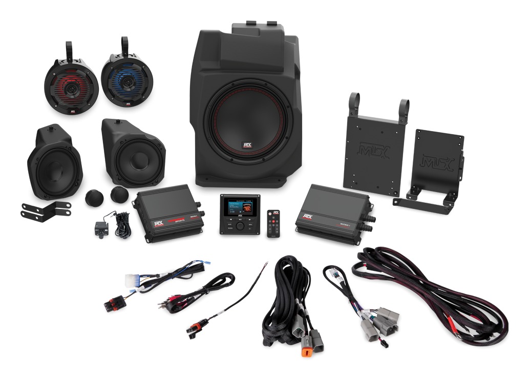 MTX Audio Thunder 5 Audio System Polaris RZR Pro XP / Pro R / Turbo R ...