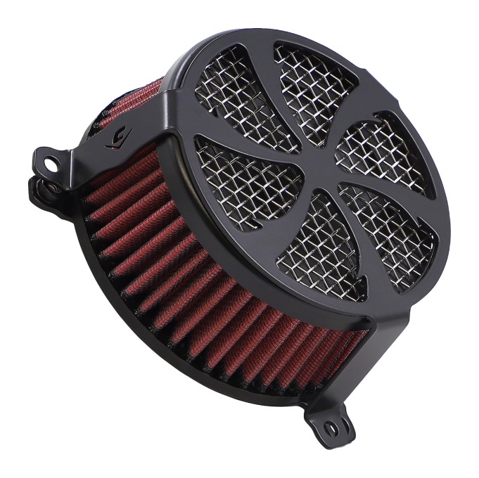 Cobra Round Swept Air Cleaner Kit Yamaha Bolt 2013-2025 - Cycle Gear