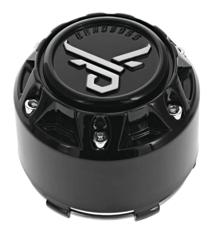 Quad Boss Barbwire Center Caps 4/110 - Cycle Gear