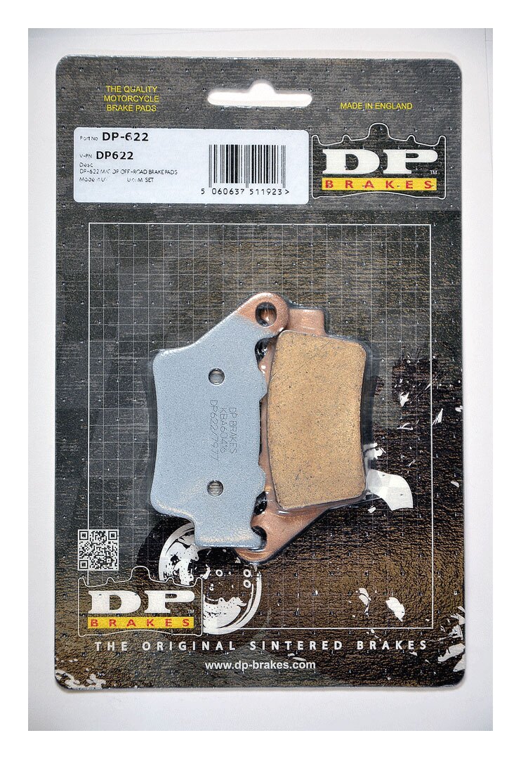 DP Brakes DP622 Sintered Rear Brake Pads - Cycle Gear